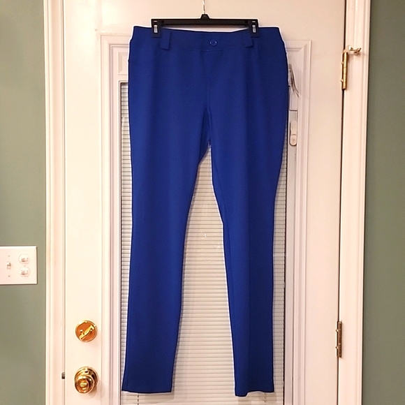 ECI | Pants & Jumpsuits | Nwt Eci Cobalt Blue Leggings Size L | Poshmark